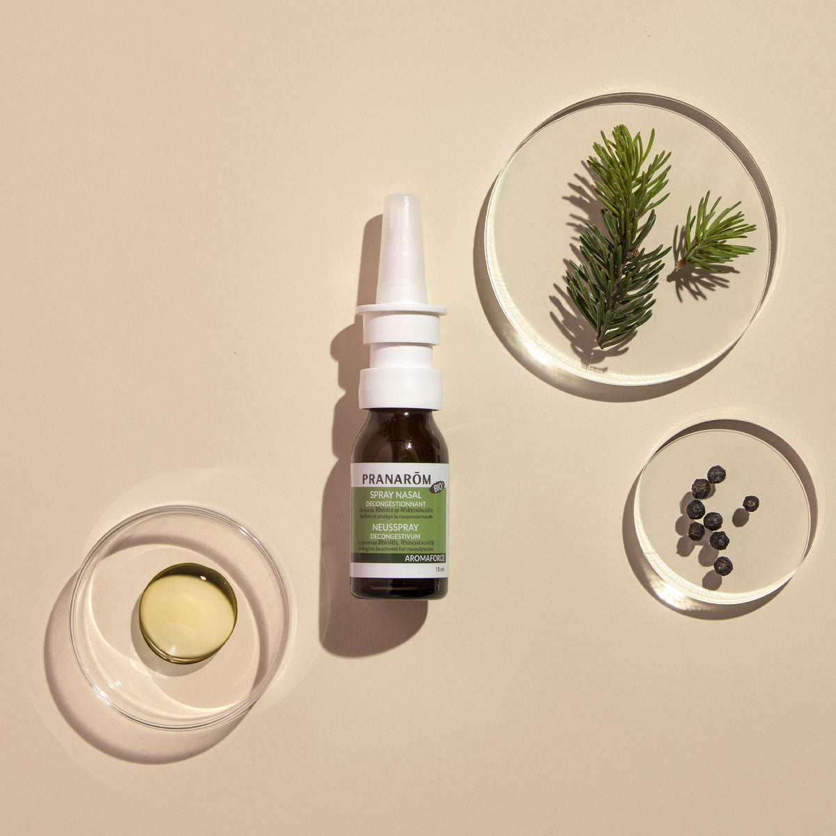 Spray nasal DM - Décongestionnant - 15 ml Bio | Pranarôm