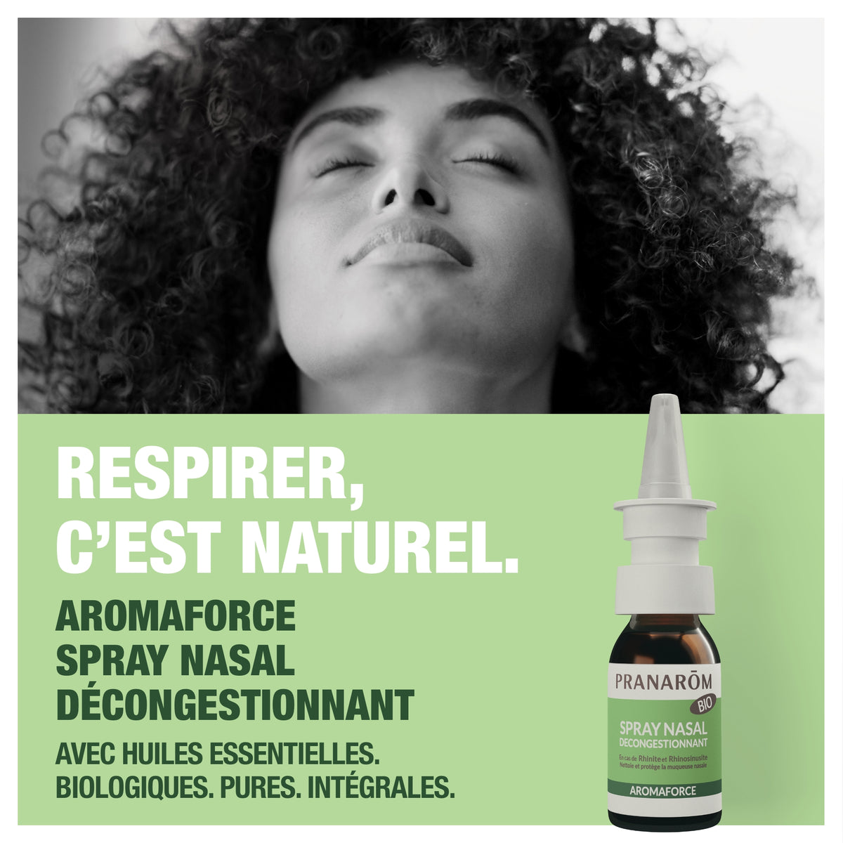 Spray nasal DM - Décongestionnant - 15 ml Bio | Pranarôm